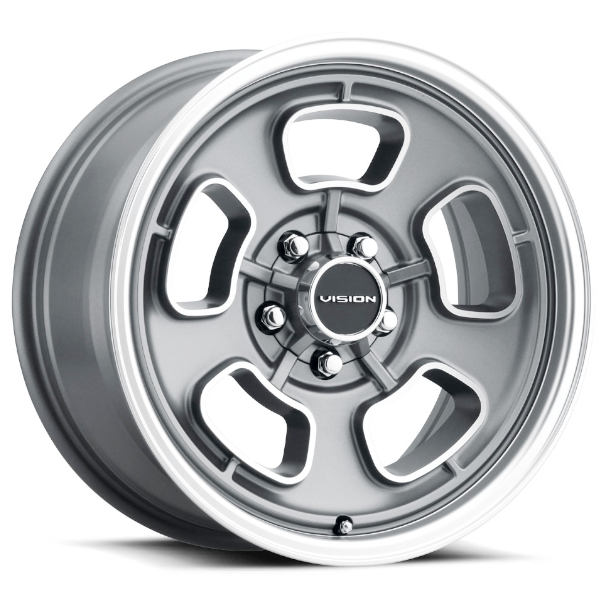 ヴィジョン 148 シフト サテングレー/マシーン - | ランクル・プラド・ハイラックス・SUV・VANのアルミホイール