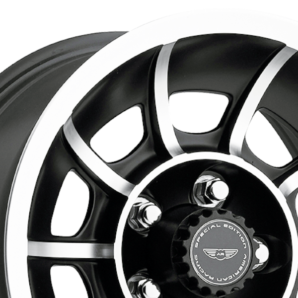 アメリカンレーシング VN47 ベクター サテンブラック/マシーン - | ランクル・プラド・ハイラックス・SUV・VANのアルミホイール