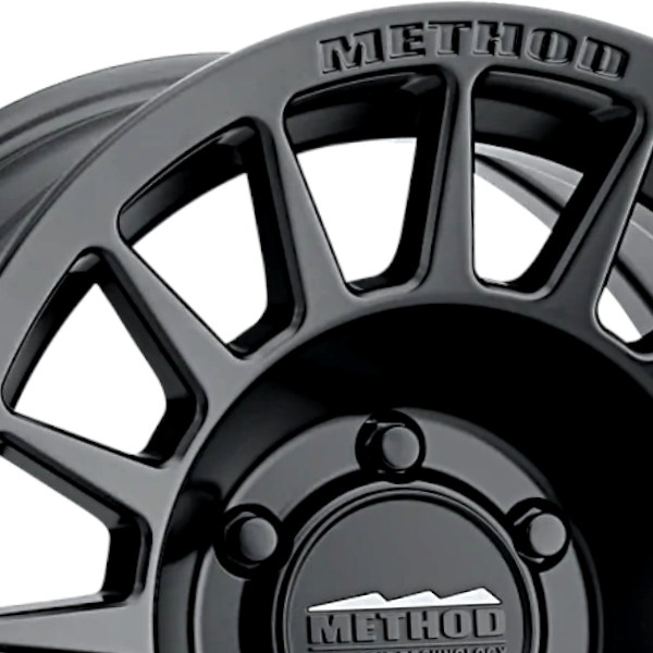 メソッド 707 マットブラック - | ランクル・プラド・ハイラックス・SUV・VANのアルミホイール