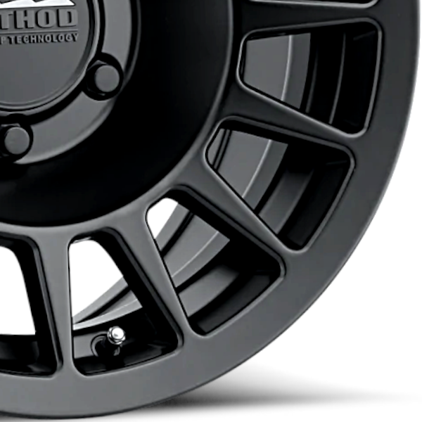 メソッド 707 マットブラック - | ランクル・プラド・ハイラックス・SUV・VANのアルミホイール