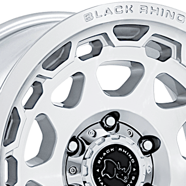 ブラックライノ コンゴ BR026 シルバー/マシーン - | ランクル・プラド・ハイラックス・SUV・VANのアルミホイール