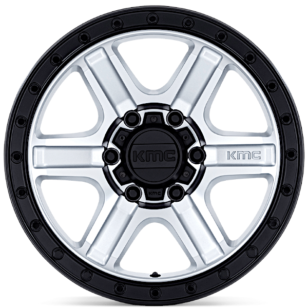 KMC KM551 アウトラン マシーン/ブラックリップ - | ランクル・プラド・ハイラックス・SUV・VANのアルミホイール