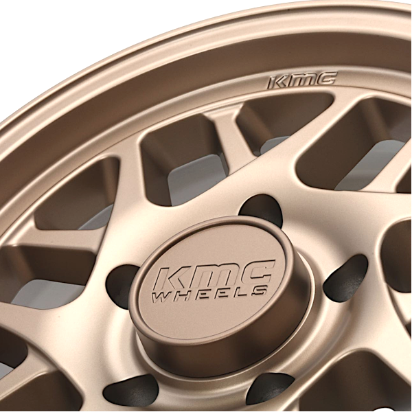 KMC KM717 バリーOL マットブロンズ - | ランクル・プラド・ハイラックス・SUV・VANのアルミホイール